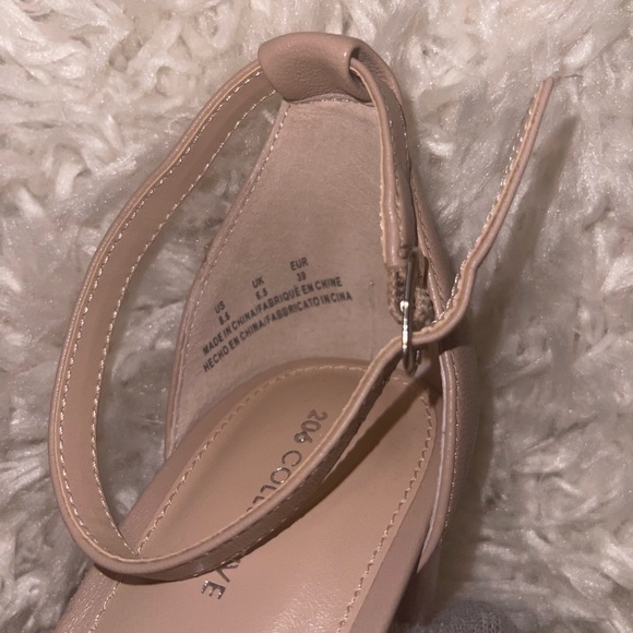 206 Collective | Shoes | Nwot 26 Collective Womens Tan Ankle Strap ...
